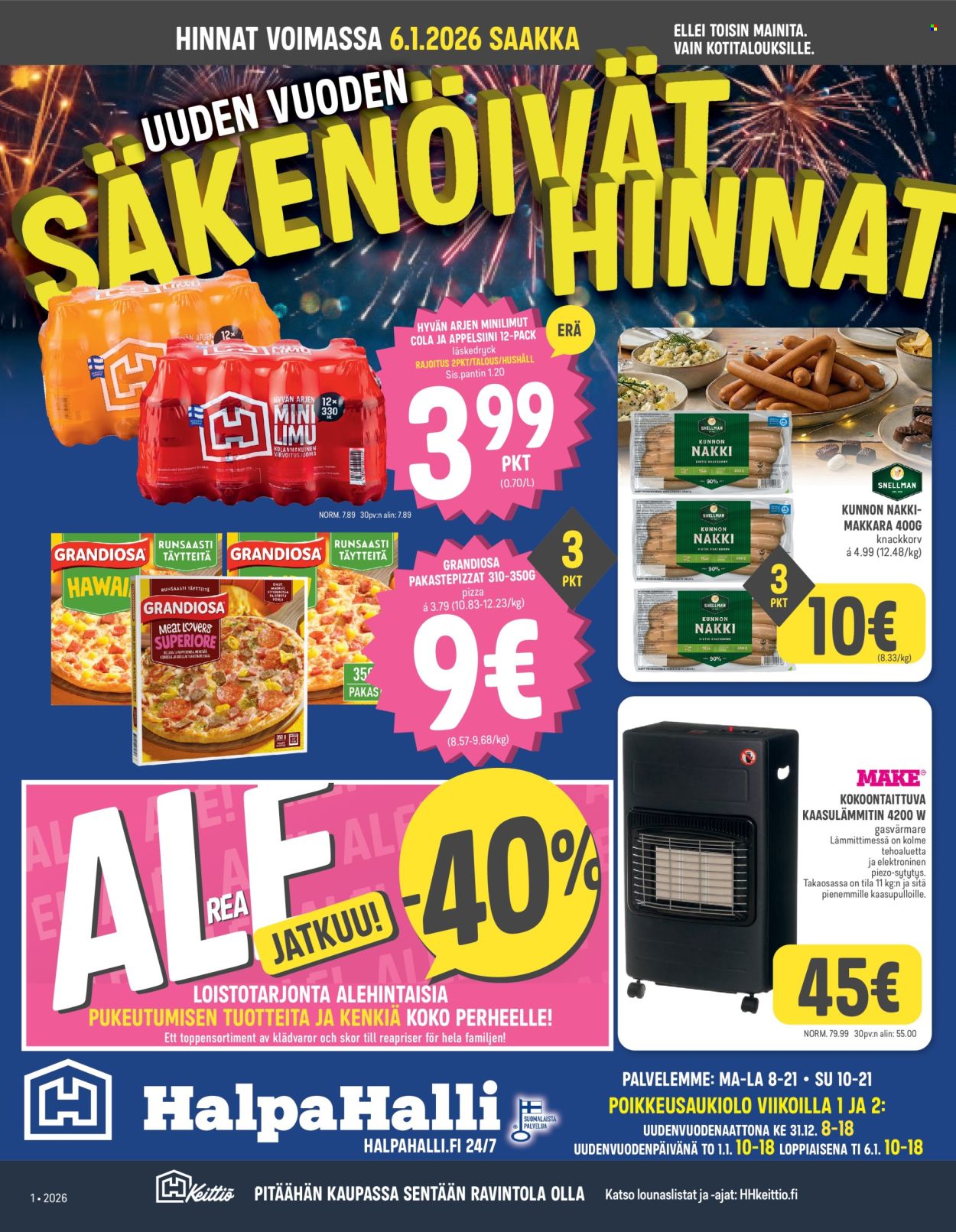 HalpaHalli tarjouslehti 29.12.2025 - 06.01.2026 | Promotheus